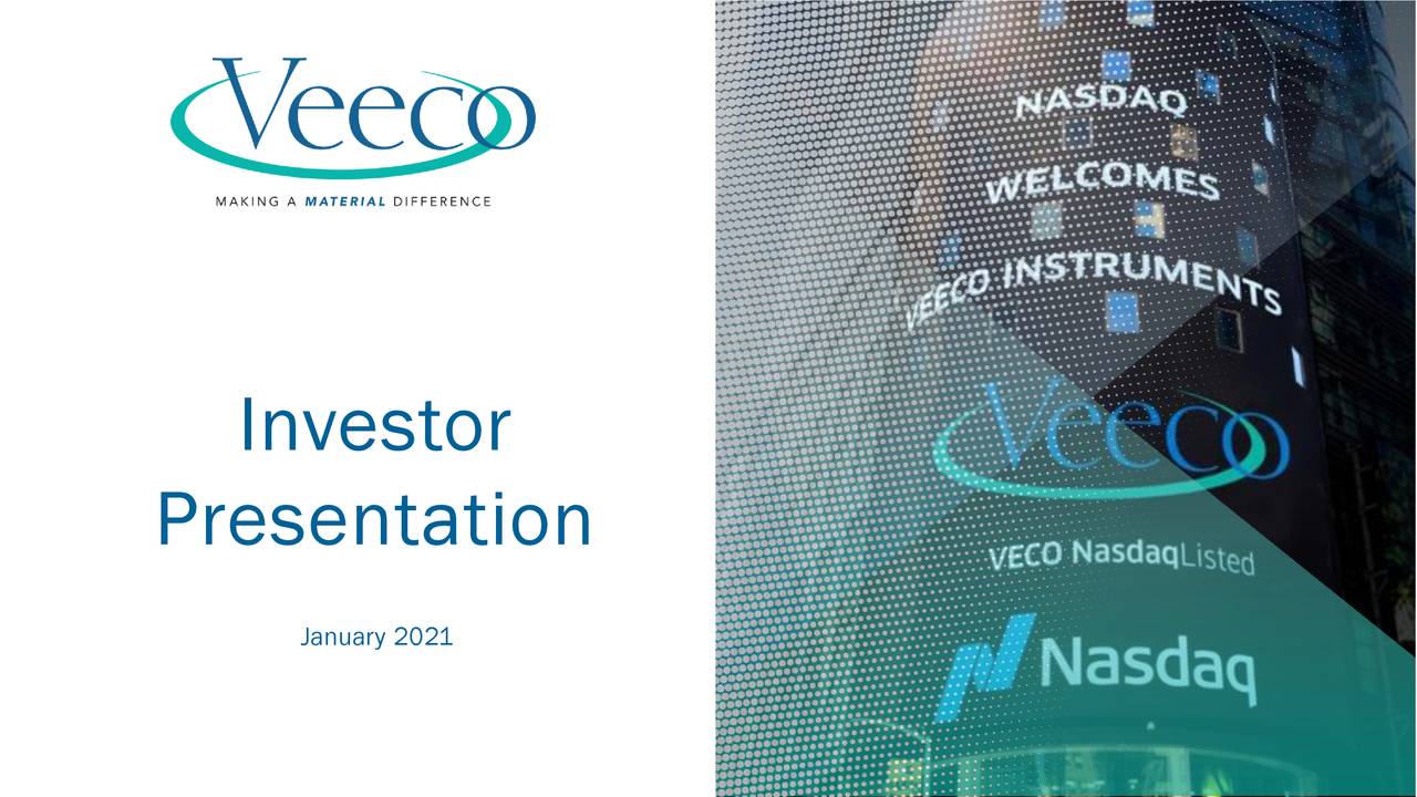Veeco Instruments (VECO) Investor Presentation - Slideshow (NASDAQ:VECO ...