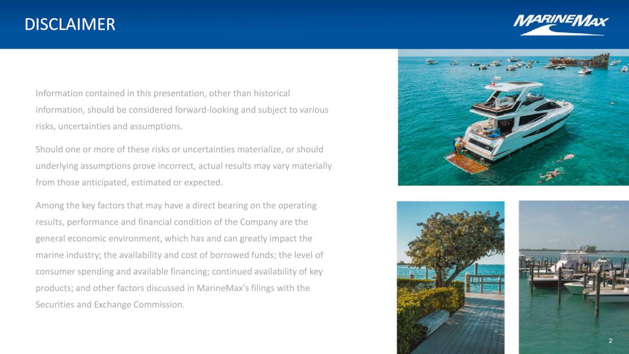 MarineMax (HZO) Investor Presentation - Slideshow (NYSE:HZO) | Seeking ...