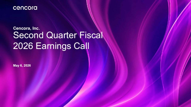 Cencora, Inc. 2026 Q2 - Results - Earnings Call Presentation (NYSE:COR ...