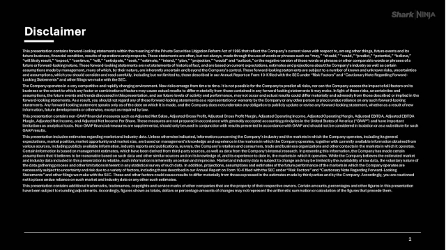 SharkNinja, Inc. 2026 Q1 - Results - Earnings Call Presentation (NYSE ...