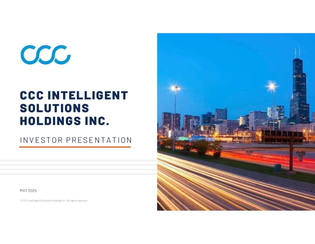 CCC Intelligent Solutions Holdings Inc. 2025 Q1 - Results - Earnings ...
