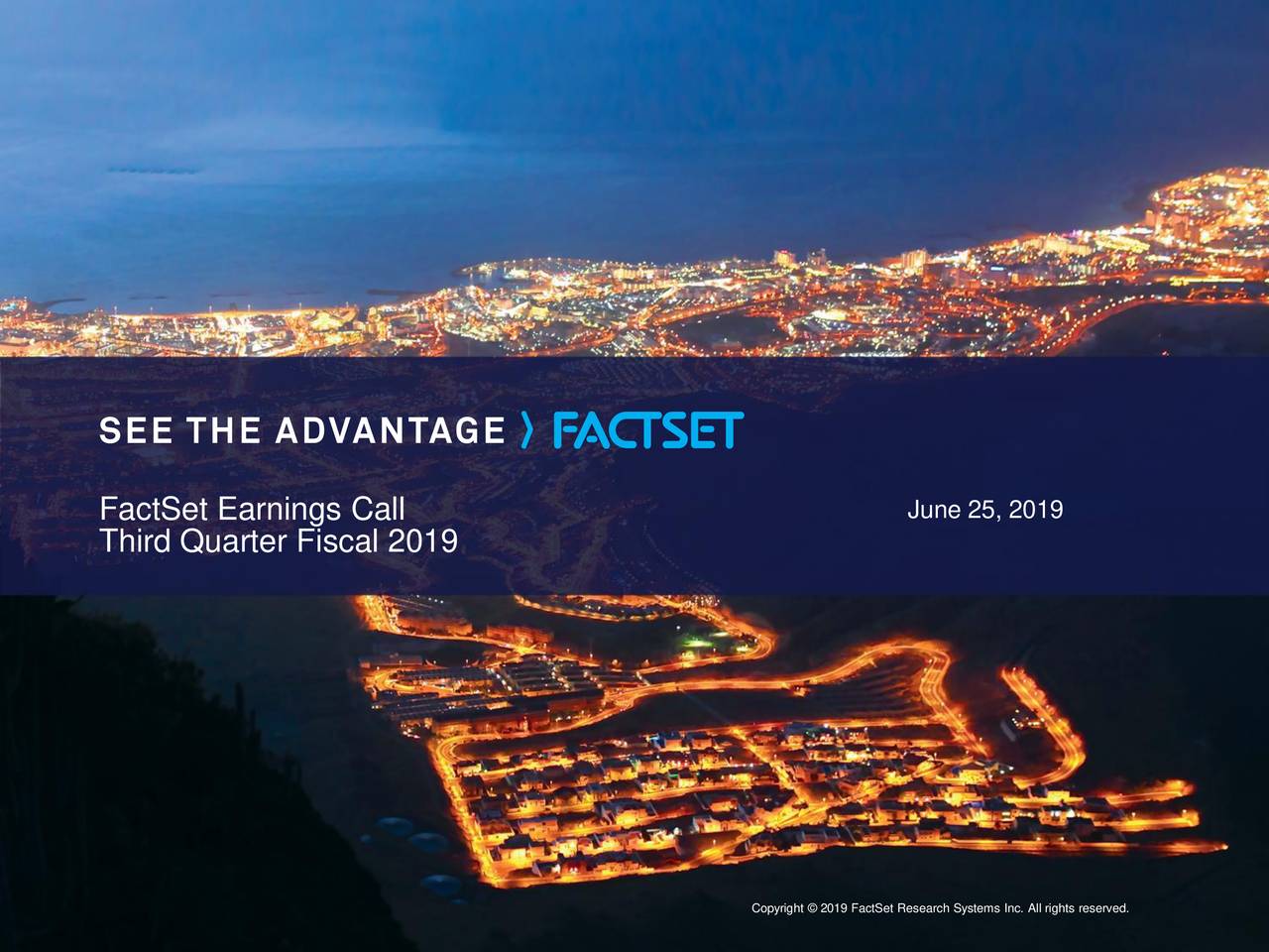 FactSet Research Systems Inc. 2019 Q3 - Results - Earnings Call Slides ...