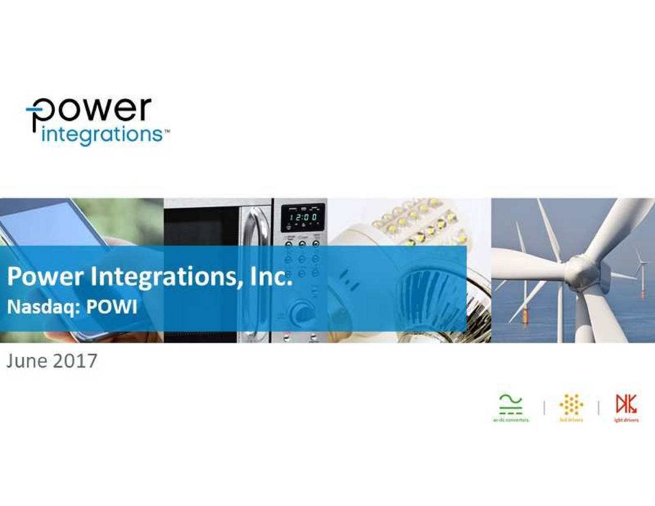 Power Integrations (POWI) Presents At Stifel 2017 Technology, Internet ...