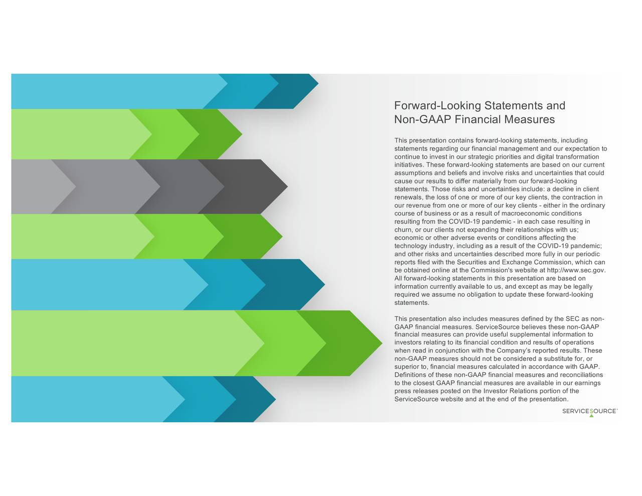 ServiceSource International, Inc. 2020 Q2 - Results - Earnings Call Presentation (NASDAQ:CNXC ...