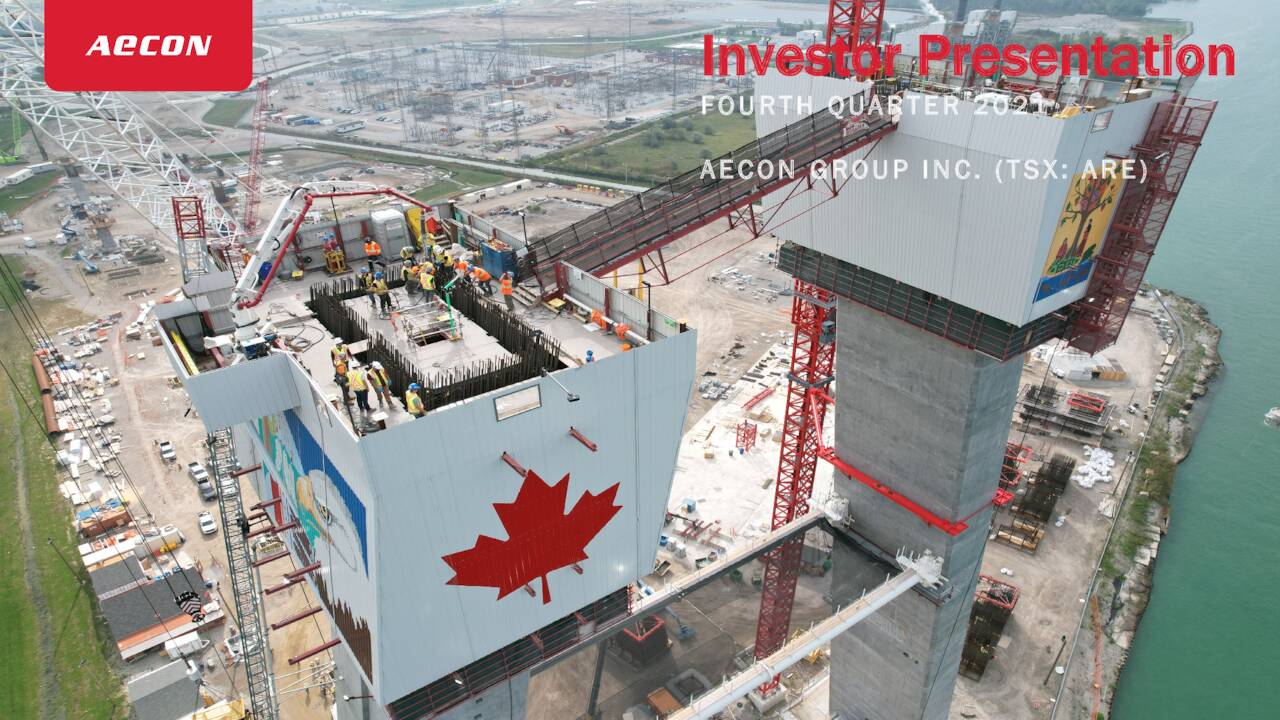 Aecon Group Inc. 2021 Q4 - Results - Earnings Call Presentation ...