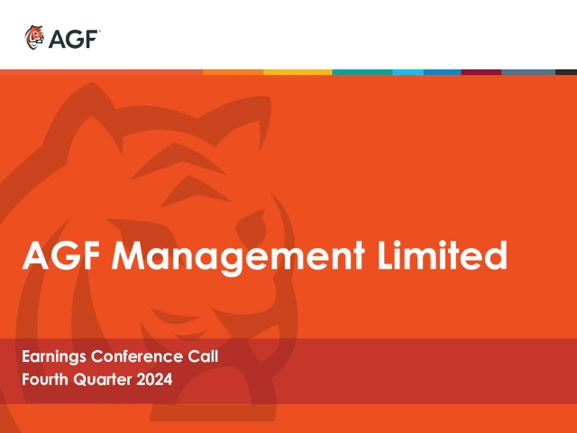 AGF Management Limited 2024 Q4 - Results - Earnings Call Presentation ...