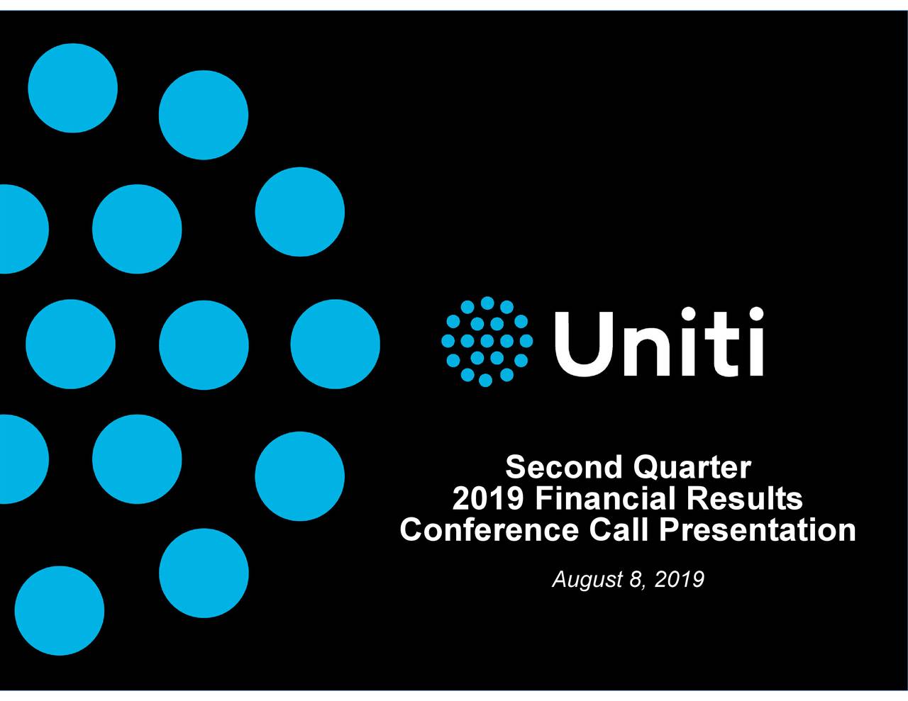 Uniti Group Inc. 2019 Q2 - Results - Earnings Call Slides (NASDAQ:UNIT ...