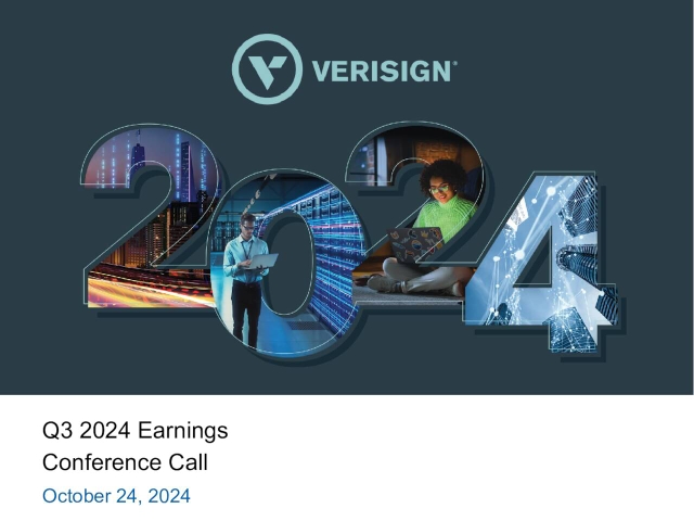 VeriSign, Inc. 2024 Q3 - Results - Earnings Call Presentation (NASDAQ ...
