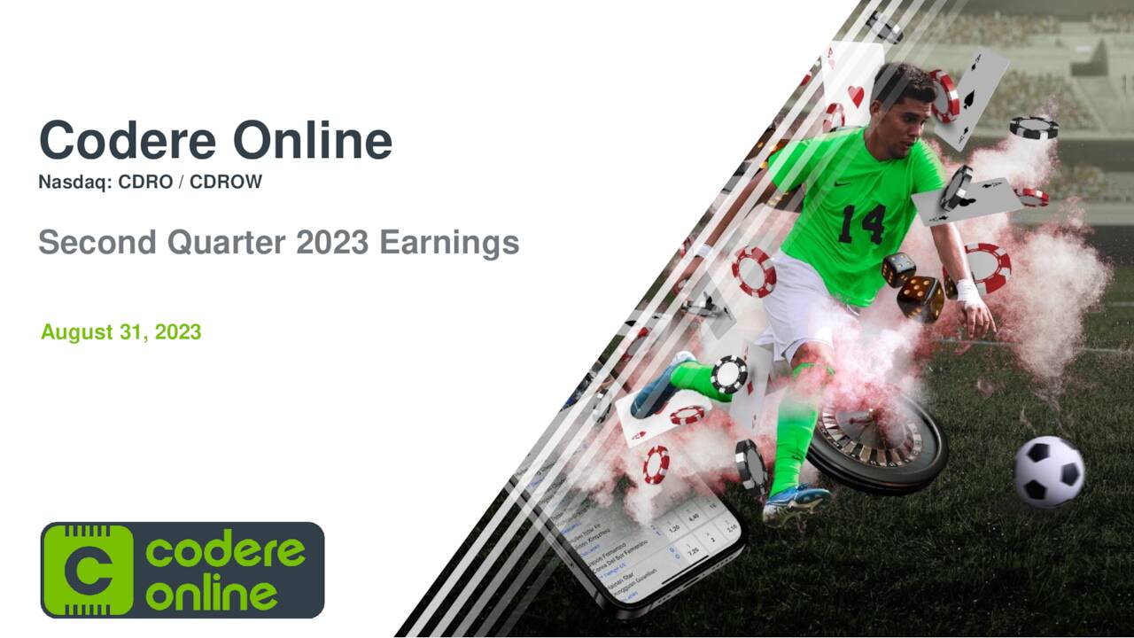 Codere Online Luxembourg, S.A. 2023 Q2 - Results - Earnings Call ...