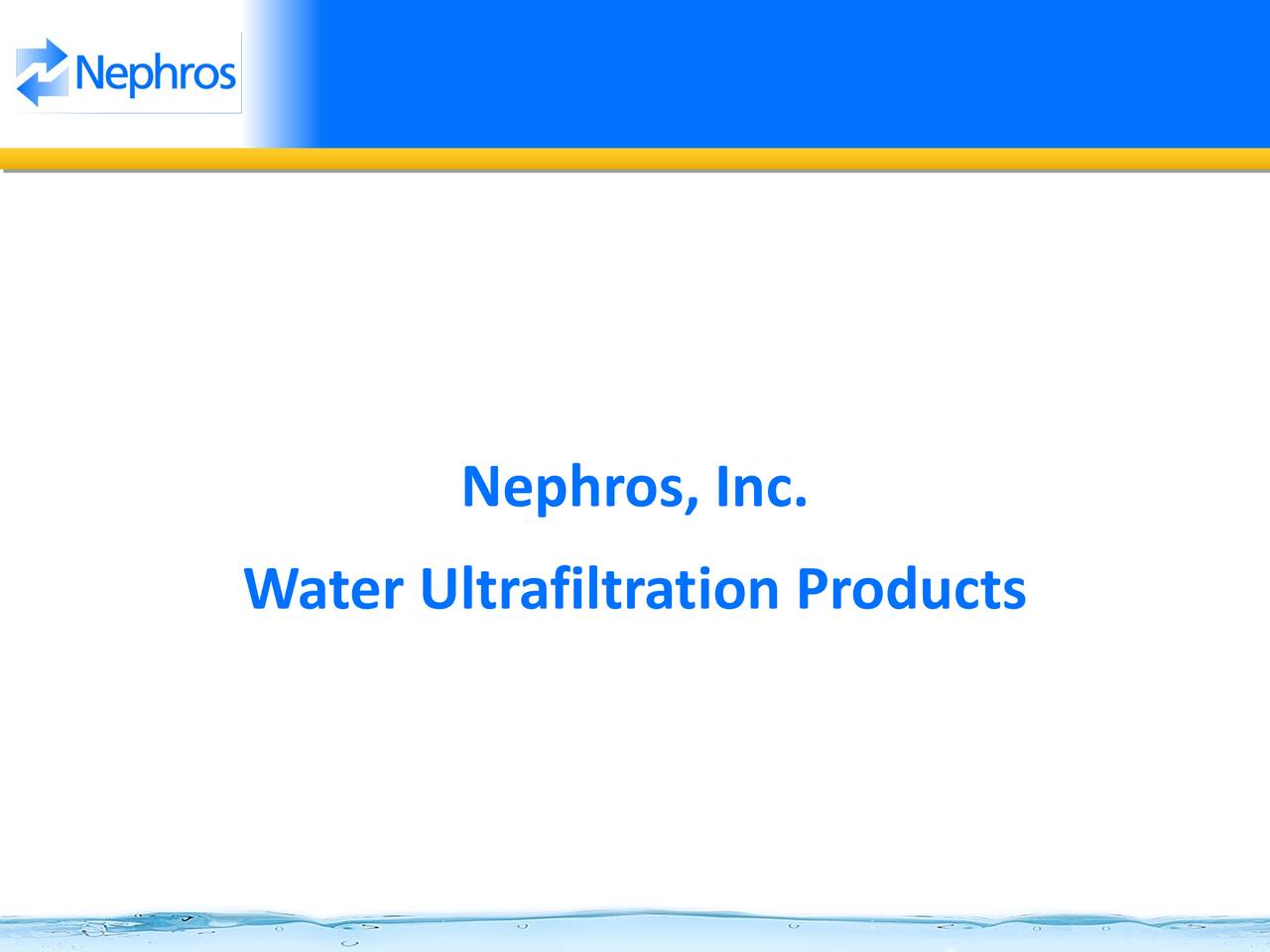 Nephros (NEPH) Investor Presentation - Slideshow (NASDAQ:NEPH ...