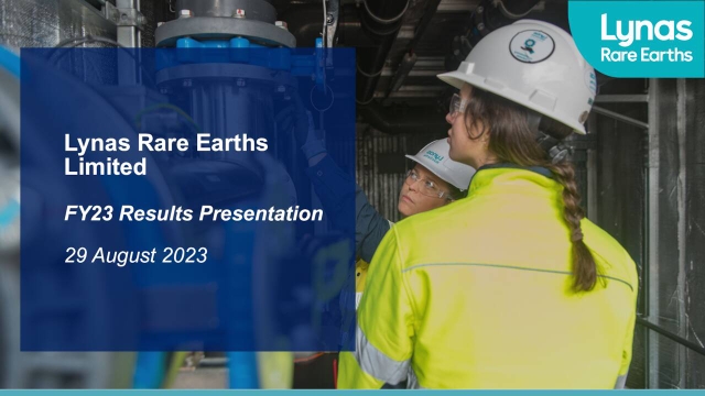 Lynas Rare Earths Limited 2023 Q4 - Results - Earnings Call ...