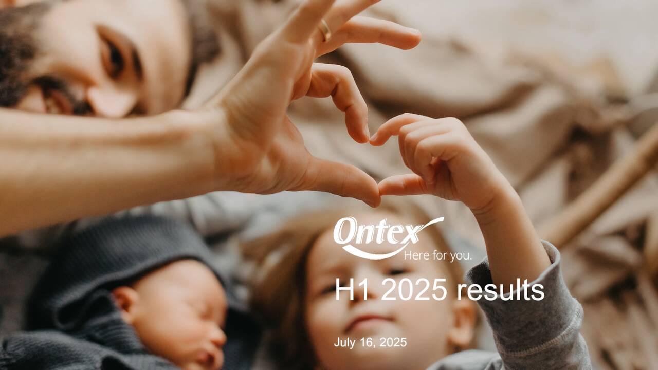 Ontex Group NV 2025 Q2 - Results - Earnings Call Presentation (OTCMKTS:ONXXF) | Seeking Alpha