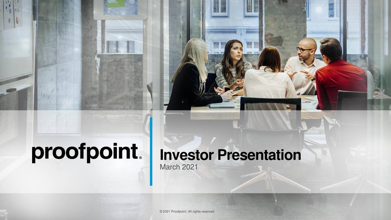 Proofpoint (PFPT) Investor Presentation - Slideshow (NASDAQ:PFPT ...