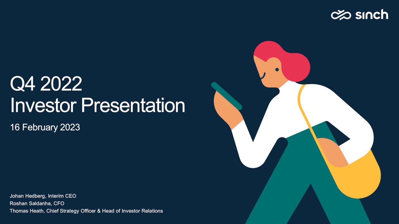 Sinch AB (publ) 2022 Q4 - Results - Earnings Call Presentation (OTCMKTS:CLCMF) | Seeking Alpha