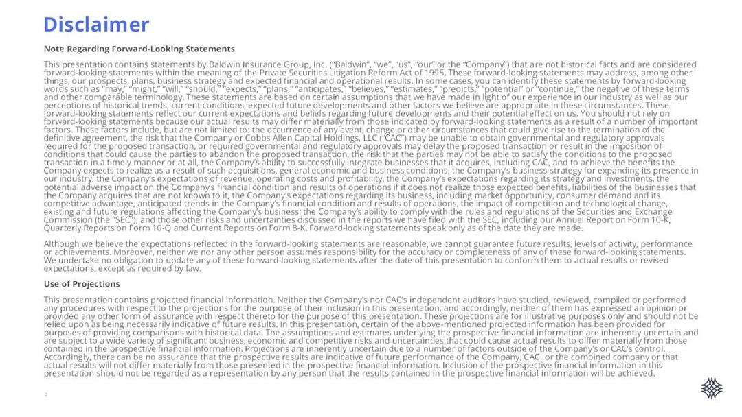 The Baldwin Insurance Group, Inc. (BWIN) The Baldwin Insurance Group ...