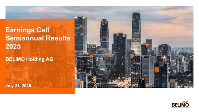 BELIMO Holding AG 2025 Q2 - Results - Earnings Call Presentation (OTCMKTS:BLHWF) 2025-07-21 ...
