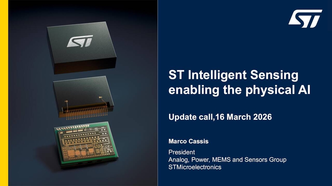STMicroelectronics N.V. (STM) Shareholder/Analyst Call - Slideshow ...