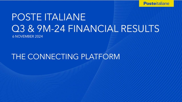 Poste Italiane S.p.A. 2024 Q3 - Results - Earnings Call Presentation ...