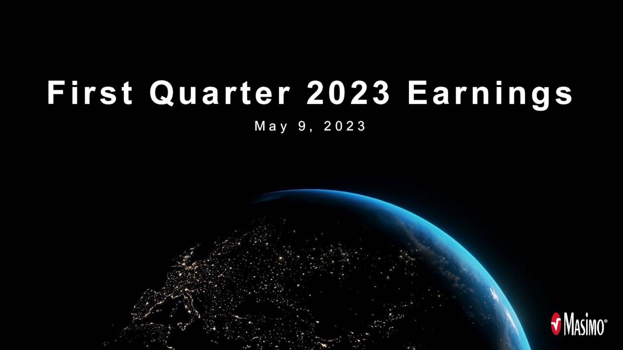 Masimo Corporation 2023 Q1 - Results - Earnings Call Presentation (NASDAQ:MASI) | Seeking Alpha