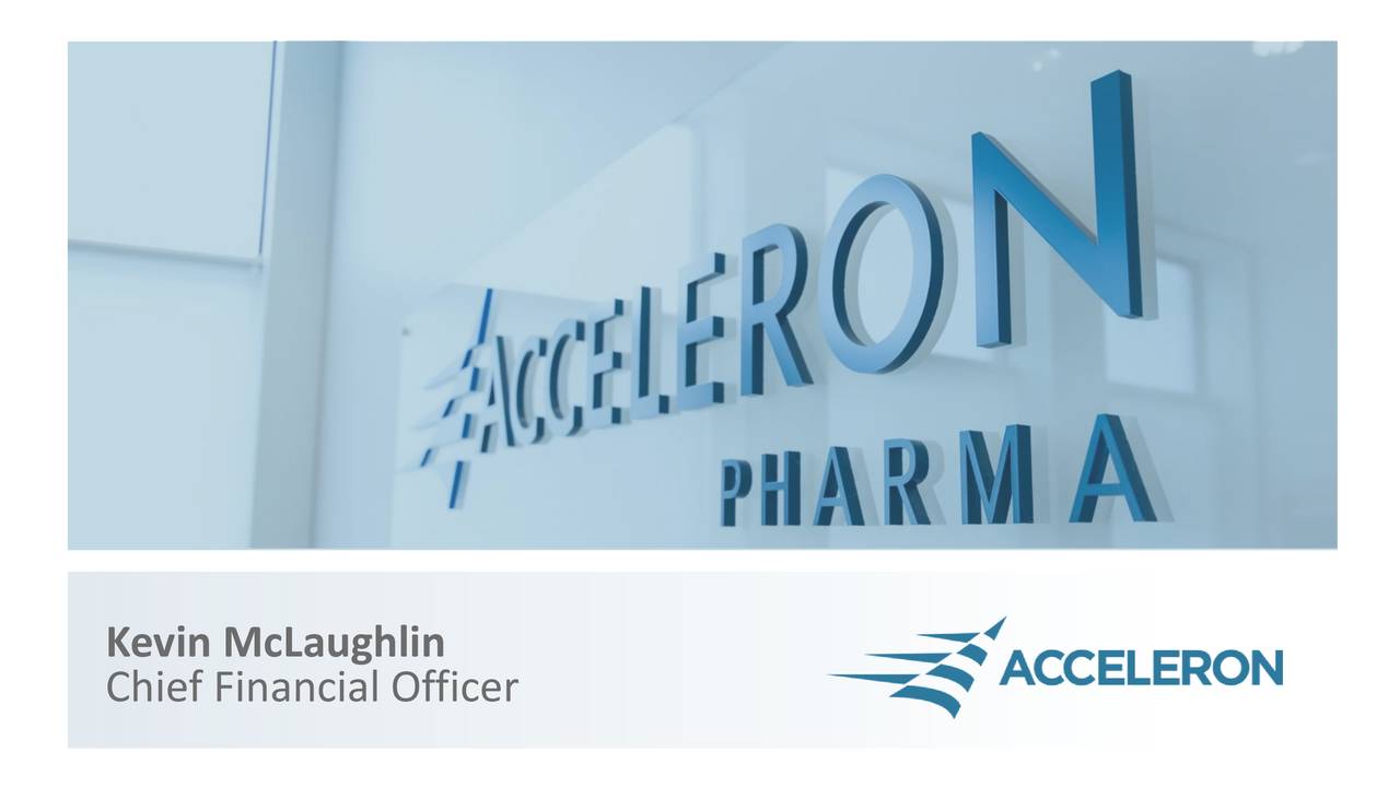 Acceleron Pharma Inc. 2019 Q3 - Results - Earnings Call Presentation ...