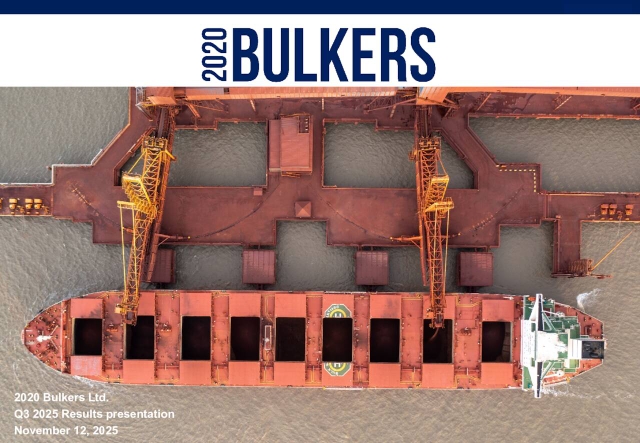 2020 Bulkers Ltd. 2025 Q3 - Results - Earnings Call Presentation ...