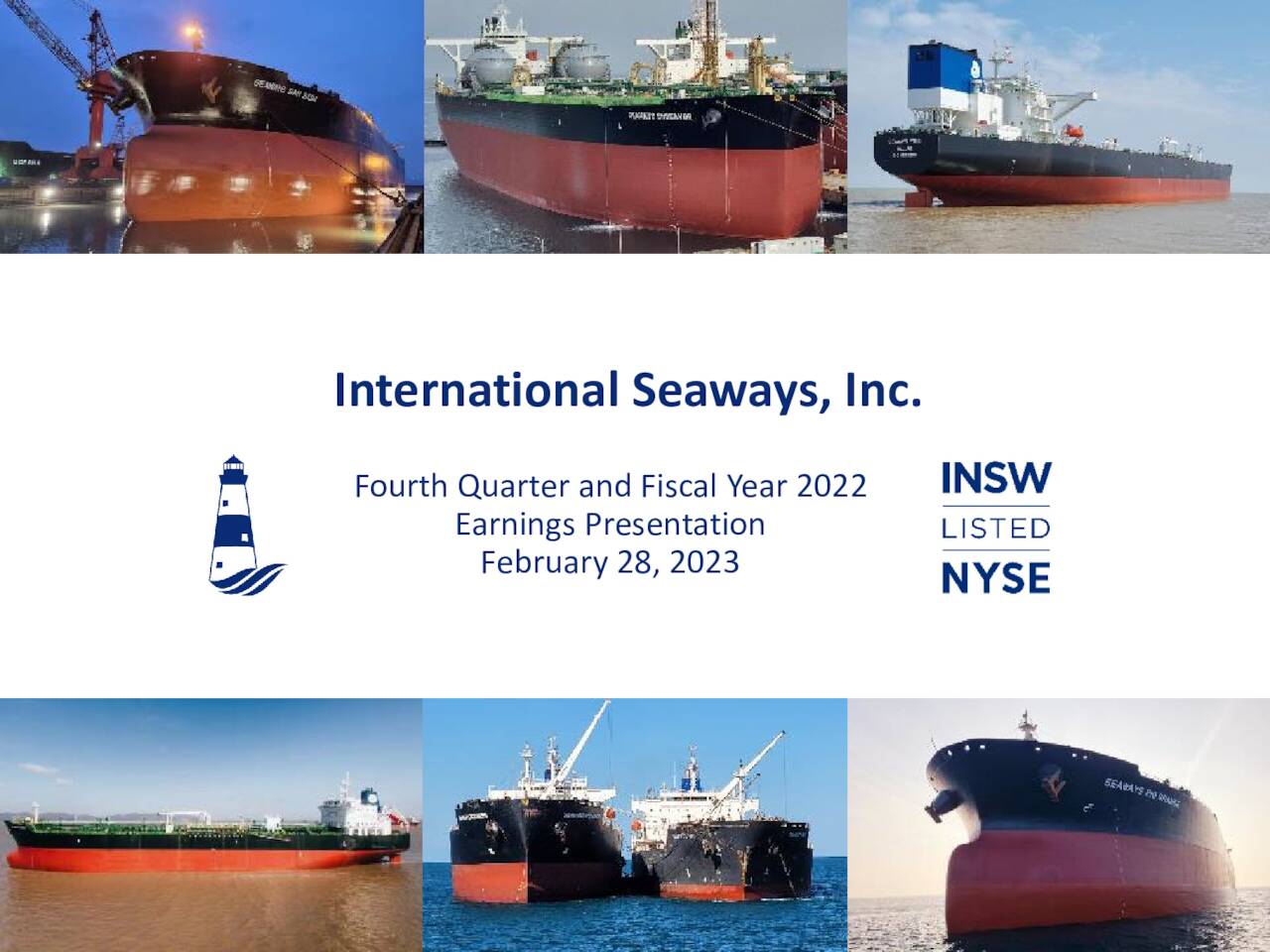 International Seaways, Inc. 2022 Q4 - Results - Earnings Call ...