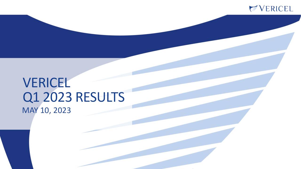 Vericel Corporation 2023 Q1 - Results - Earnings Call Presentation (NASDAQ:VCEL) | Seeking Alpha