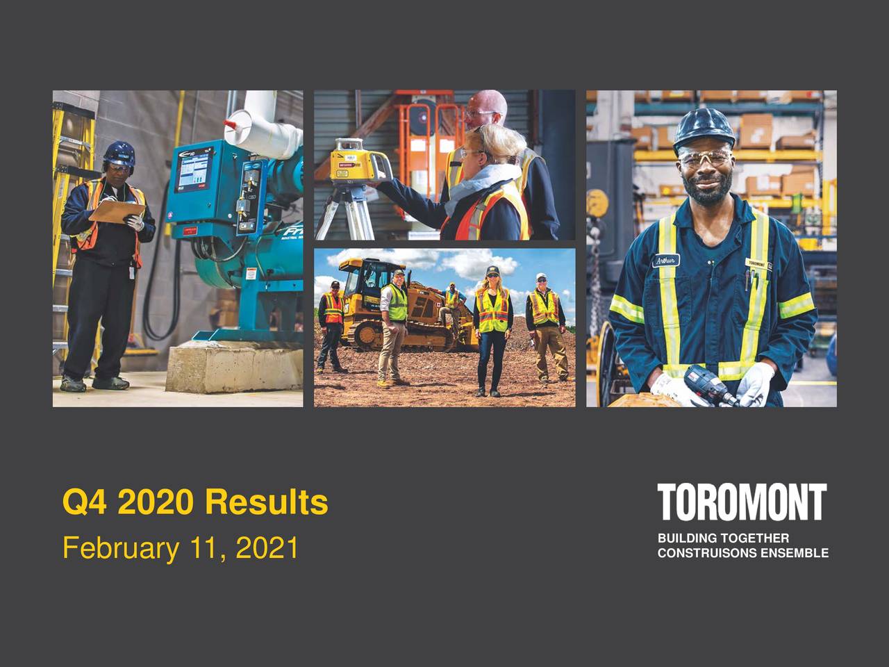 Toromont Industries Ltd. 2020 Q4 - Results - Earnings Call Presentation ...