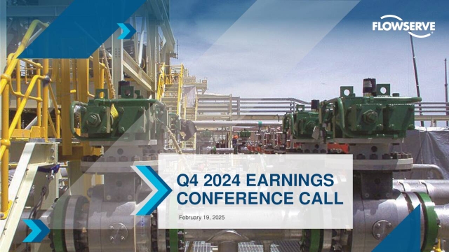 Flowserve Corporation 2024 Q4 - Results - Earnings Call Presentation ...