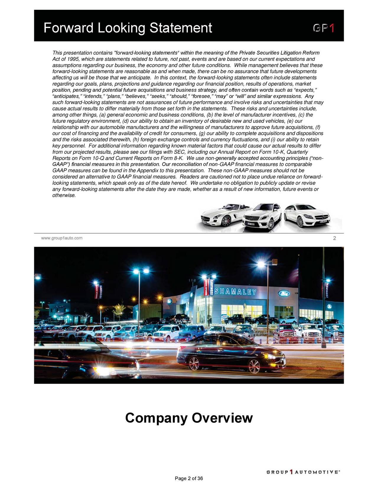 Group 1 Automotive (GPI) Presents At Bank of America Merril Lynch Auto ...