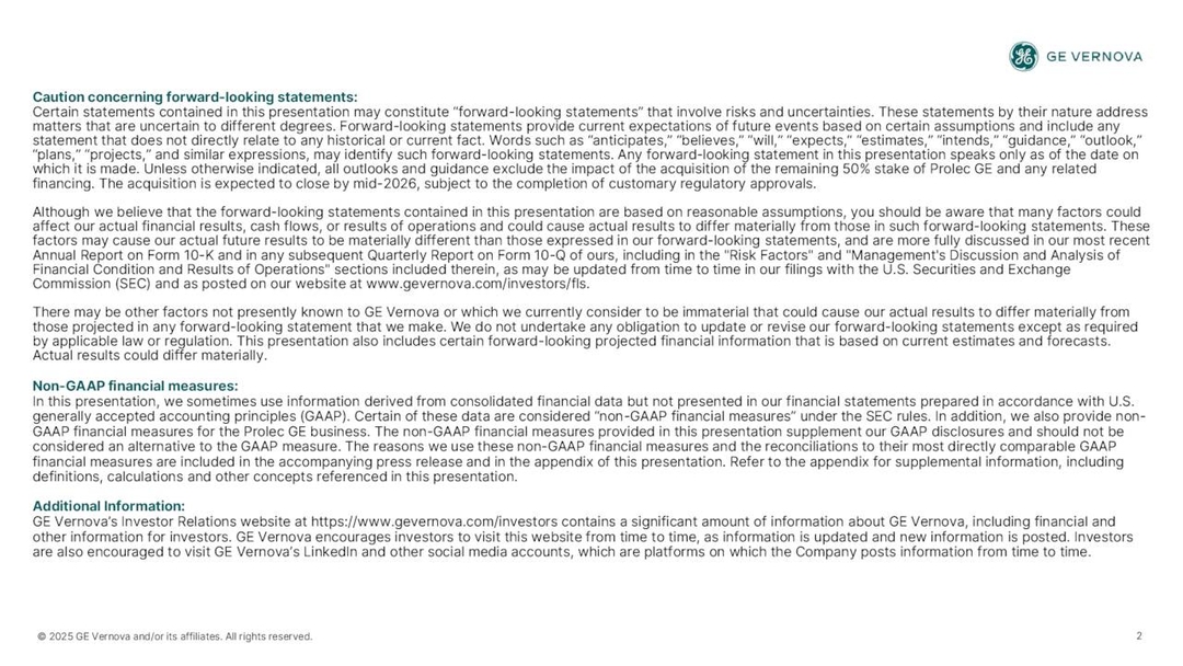 GE Vernova Inc. (GEV) Discusses Financial Guidance, Multiyear Outlook ...