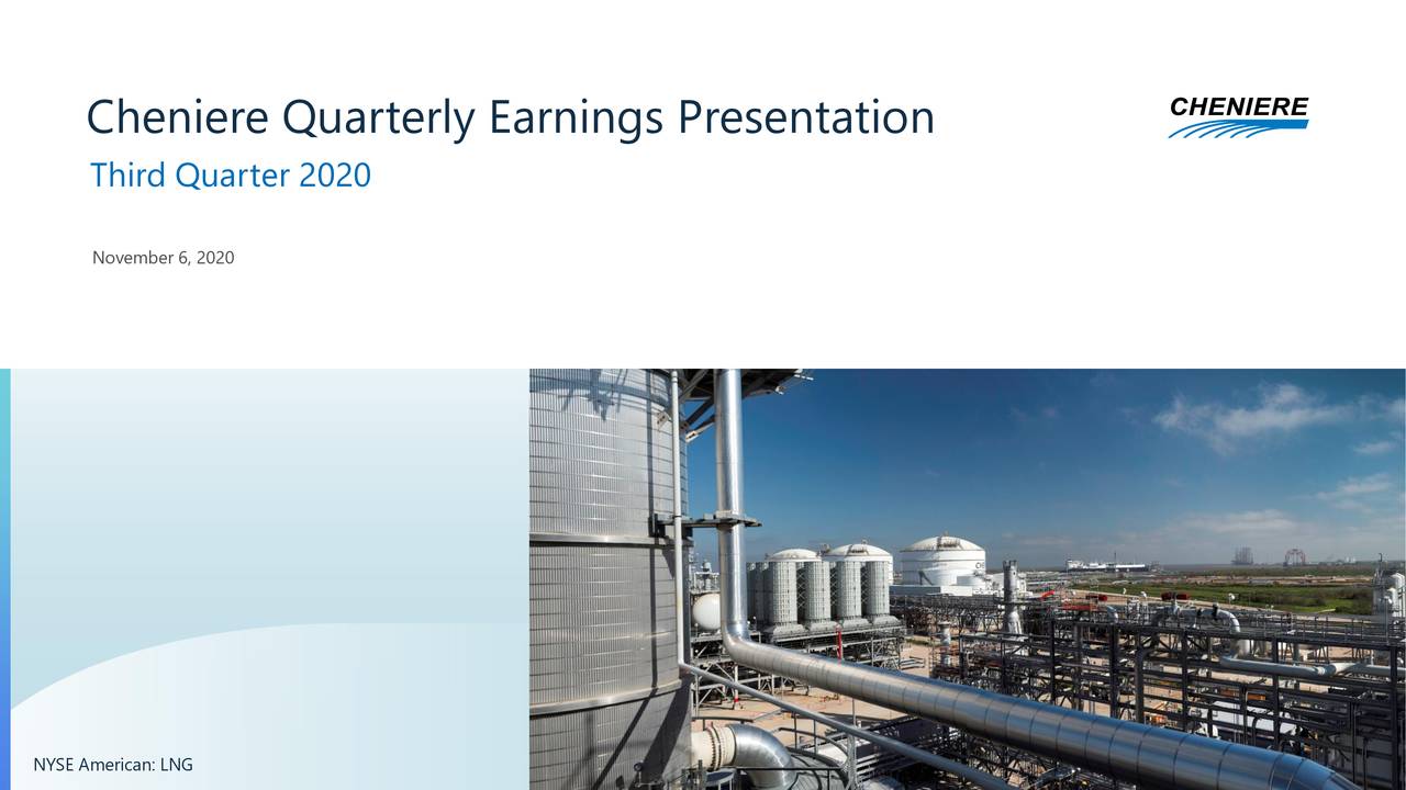 Cheniere Energy, Inc. 2020 Q3 - Results - Earnings Call Presentation ...