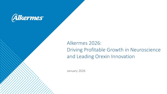 44th Annual J.P. Morgan Healthcare Conference (NASDAQ:ALKS) 2026-01-13 ...