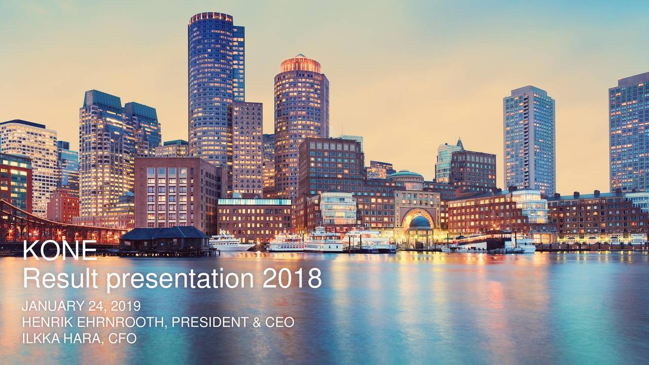 Kone Oyj 2018 Q4 - Results - Earnings Call Slides (OTCMKTS:KNYJF ...