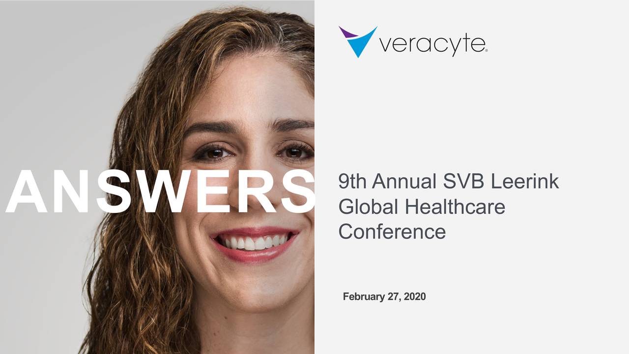 Veracyte (VCYT) Presents At SVB Leerink Global Healthcare Conference ... Veracyte (VCYT) Presents At SVB Leerink Global Healthcare Conference ...