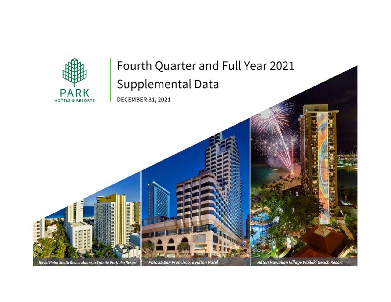 Park Hotels & Resorts Inc. 2022 Q4 - Results - Earnings Call ...
