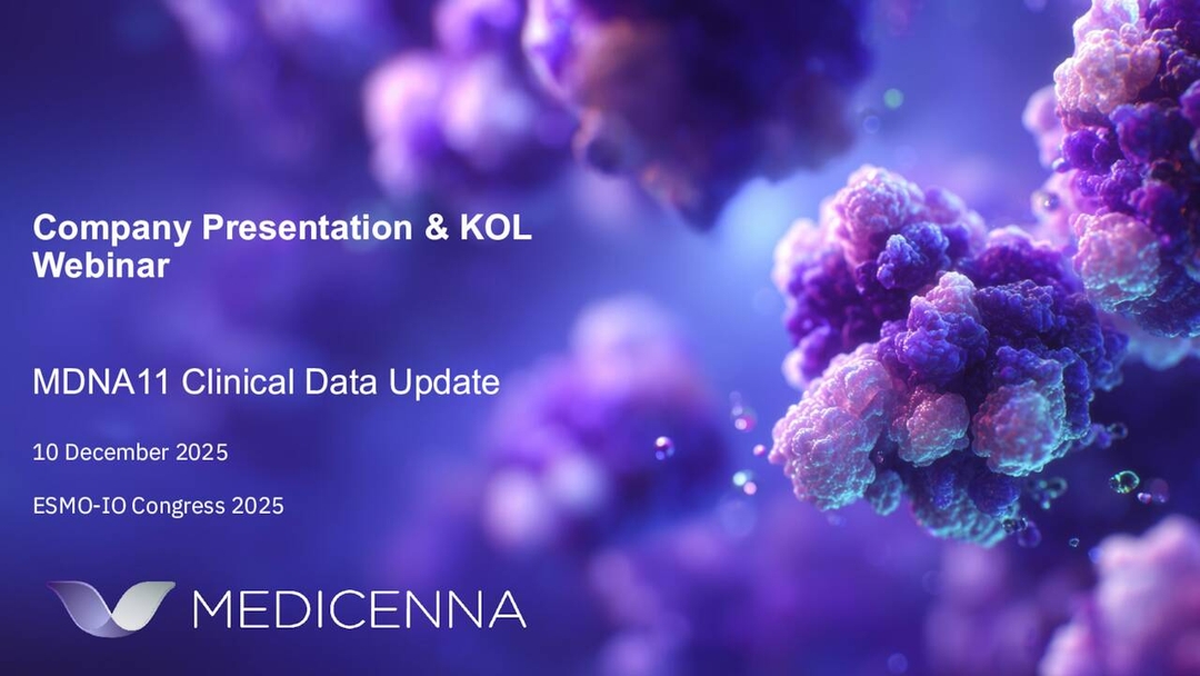 Medicenna Therapeutics Corp. (MDNA:CA) Discusses New Clinical Data From ...