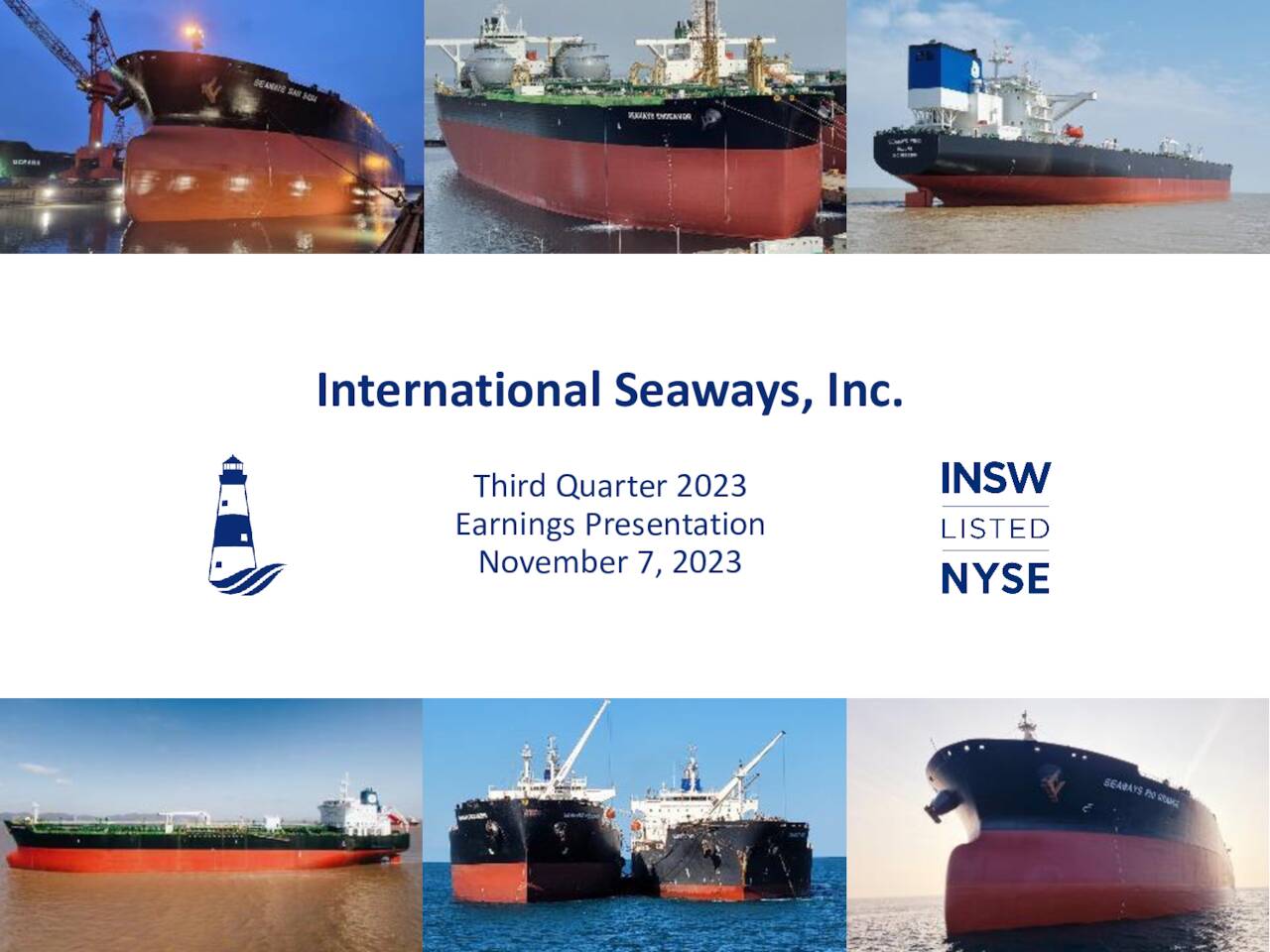 International Seaways, Inc. 2023 Q3 - Results - Earnings Call ...