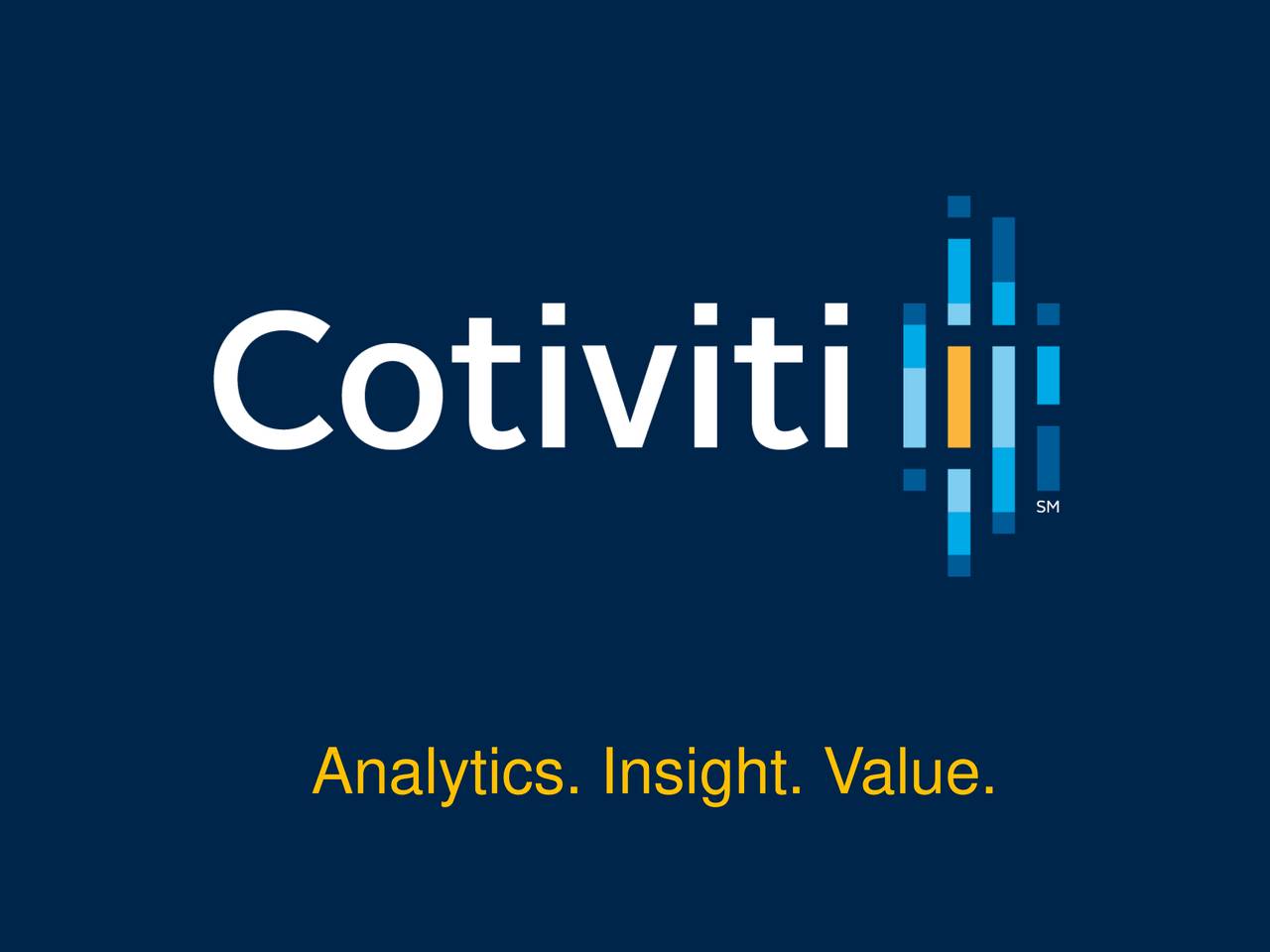 Cotiviti Holdings 2018 Q1 - Results - Earnings Call Slides (NYSE:COTV ...