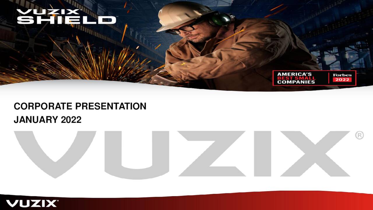 Vuzix Corporation (VUZI) Investor Presentation - Slideshow (NASDAQ:VUZI ...