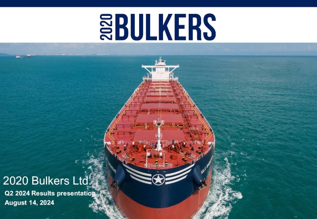 2020 Bulkers Ltd. 2024 Q2 - Results - Earnings Call Presentation ...