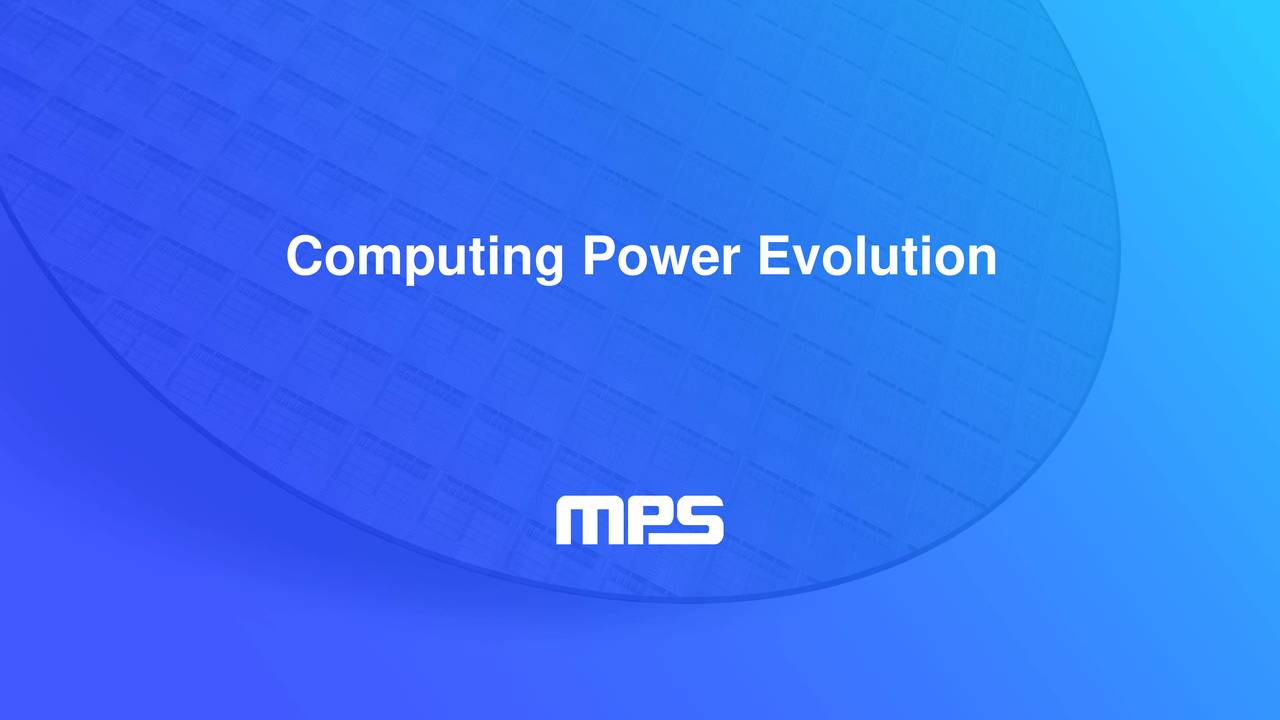 Monolithic Power Systems (MPWR) Investor Presentation - Slideshow ...
