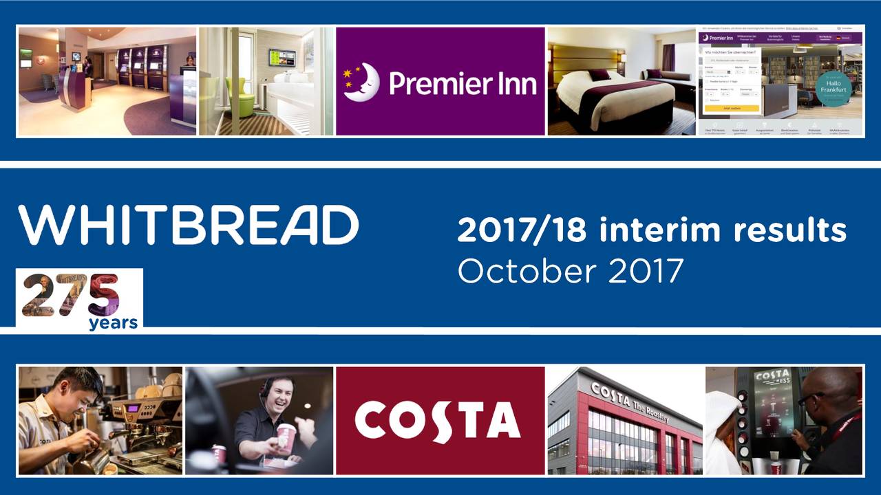 Whitbread Plc ADR 2017 Q2 - Results - Earnings Call Slides (OTCMKTS ...
