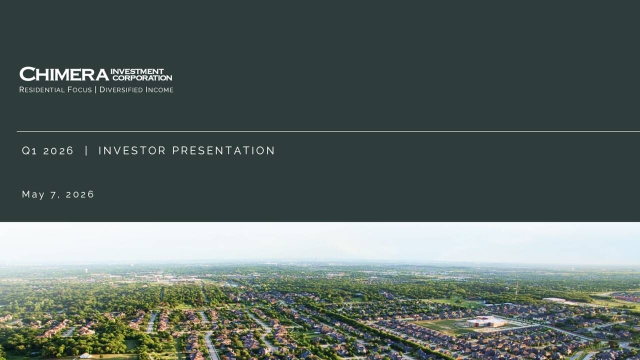 Chimera Investment Corporation 2026 Q1 - Results - Earnings Call ...