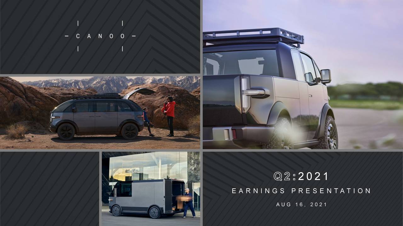 Canoo Inc. 2021 Q2 - Results - Earnings Call Presentation (NASDAQ:GOEV ...