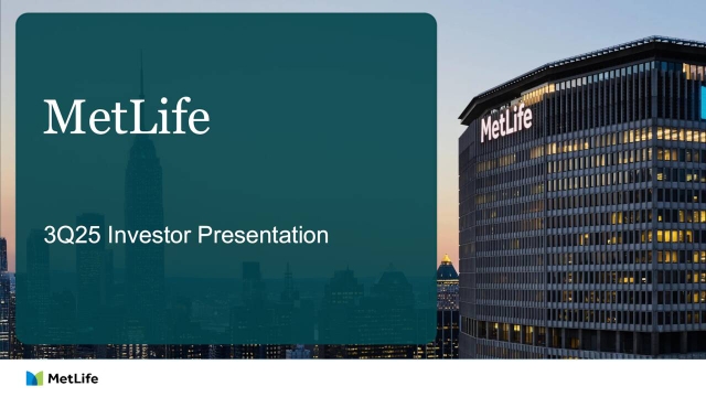 MetLife, Inc. 2025 Q3 - Results - Earnings Call Presentation (NYSE:MET ...