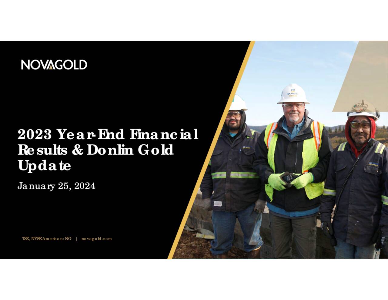 NovaGold Resources Inc. 2023 Q4 - Results - Earnings Call Presentation ...