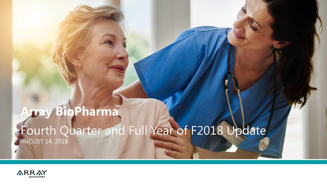 Array BioPharma Inc. 2018 Q4 - Results - Earnings Call Slides (NASDAQ ...