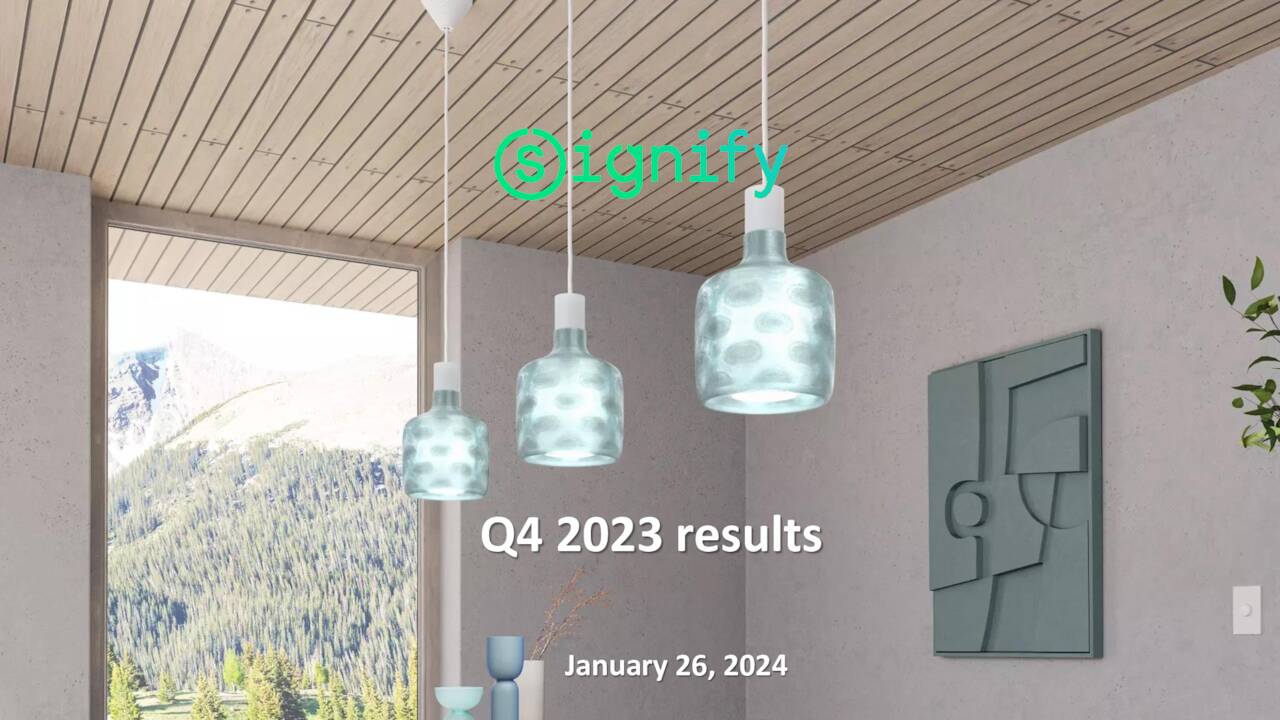 Signify N.V. 2023 Q4 - Results - Earnings Call Presentation (OTCMKTS ...