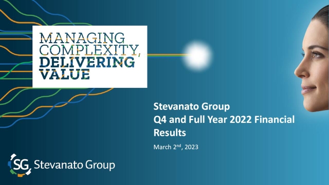Stevanato Group S.p.A. 2022 Q4 - Results - Earnings Call Presentation ...